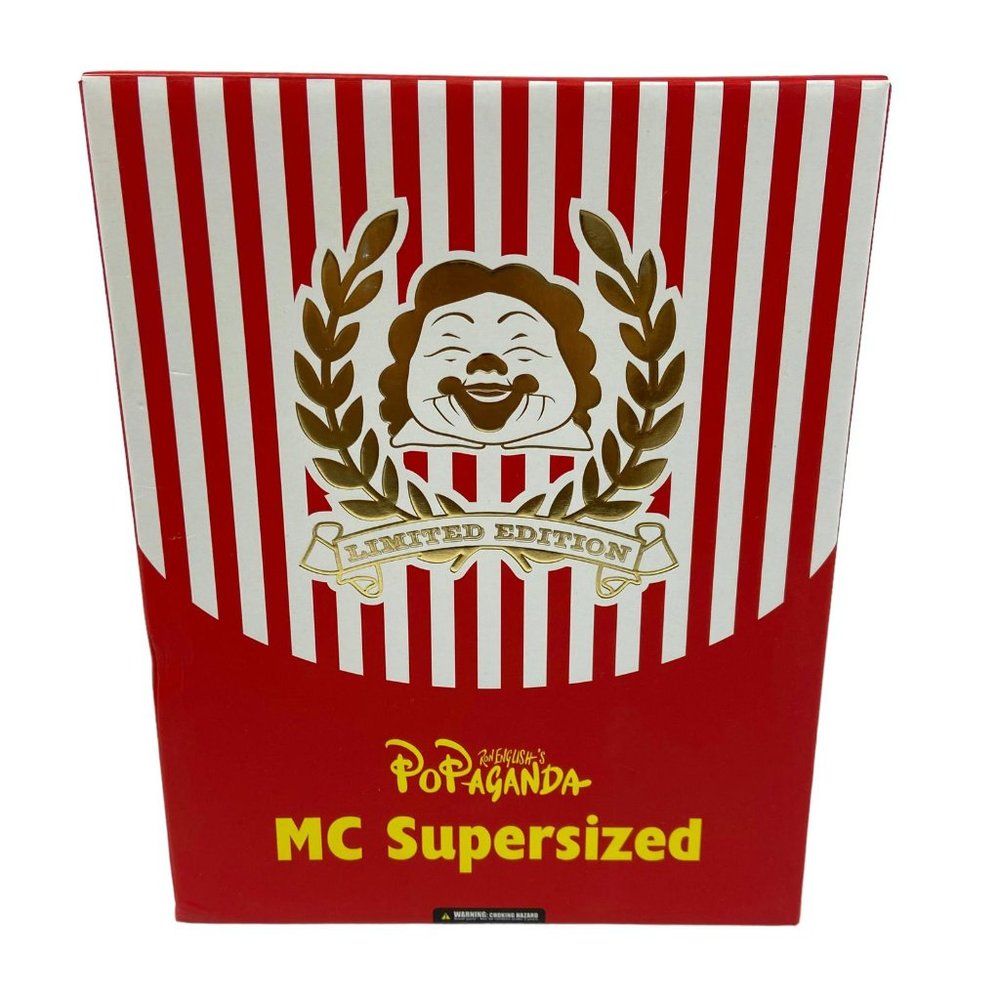 Rare Ron English Mc Supersized Popaganda Figure - Gem